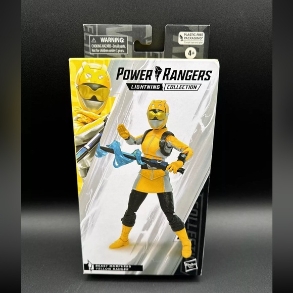 Hasbro | Toys | Power Rangers Lightning Collection Beast Morphers Yellow Ranger Brand New | Poshmark